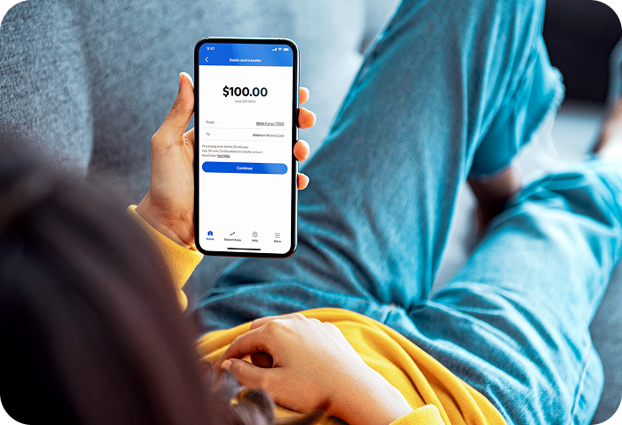 Transfer money | Walmart MoneyCard